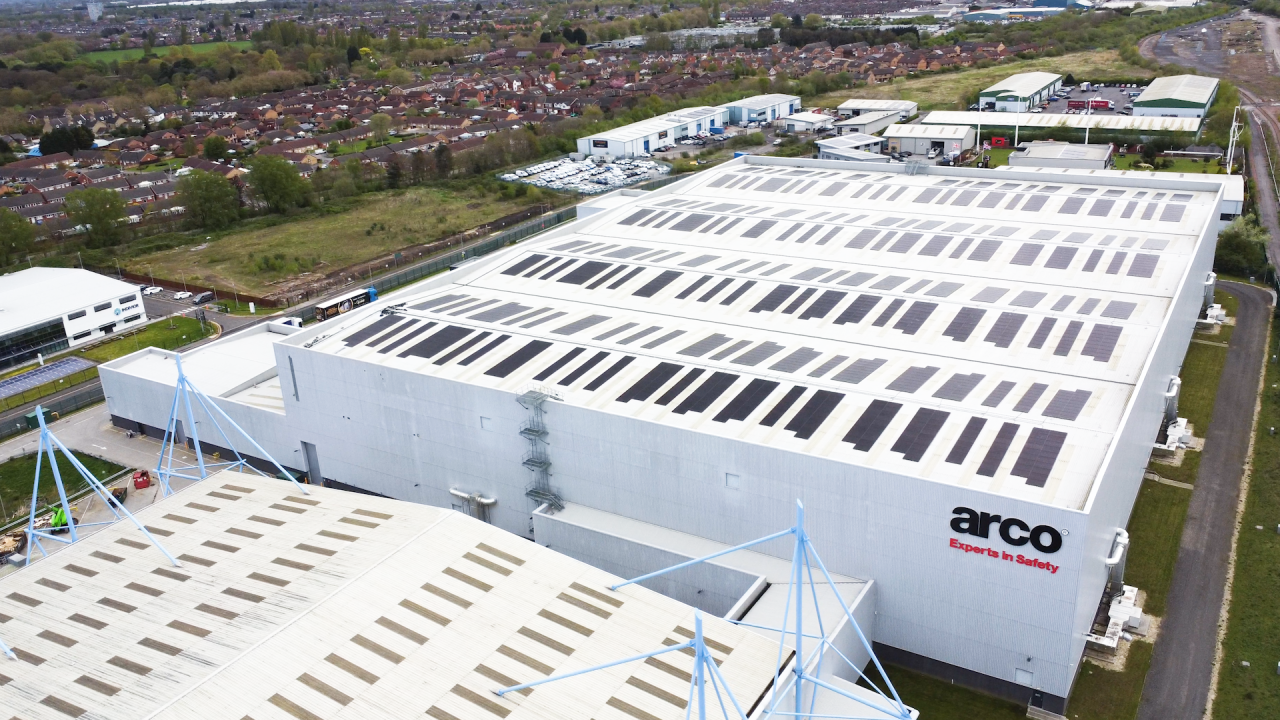 Arco takes sustainability to new heights with huge rooftop solar ...